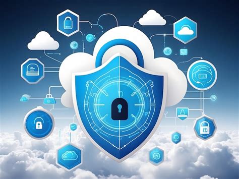 Premium Photo The Concept Of Data Storage In The Cloud Which Offers In Securing And Managing