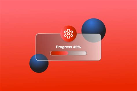 Progress Bar User Interface Glassmorphis Graphic By Muhammad Rizky Klinsman · Creative Fabrica
