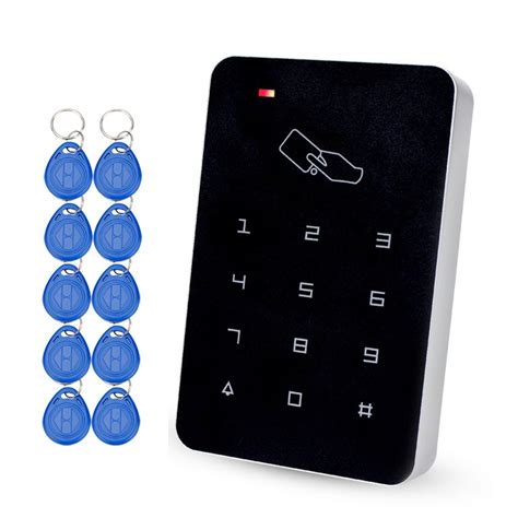 Buy HFeng Standalone Access Control Keypad With Pcs EM Keychains RFID Access Control Board EM