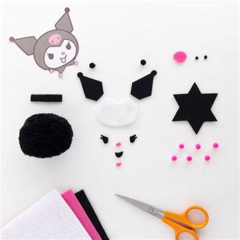 Sanrio Halloween Diy Pom Pom Garland Hello Kitty Crafts Diy Pom Pom