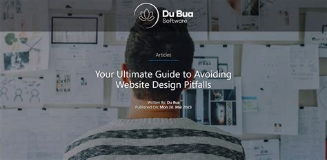 Your Ultimate Guide To Avoiding Website Design Pitfalls