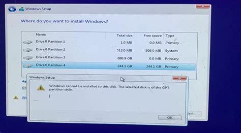 i was trying to install windows and dual boot on my ubuntu system i