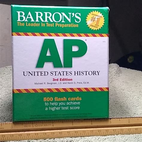 Barrons Other Barrons Ap Us History 50 Pack Flash Cards Poshmark