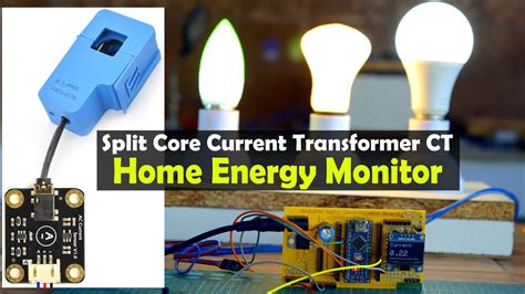 Measure Current With Arduino Split Core Current Transformer Ct Clamp