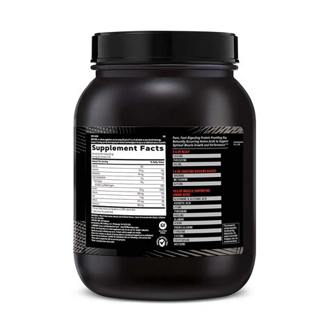 Gnc Amp Pure Whey Isolate Protein Powder Gnc