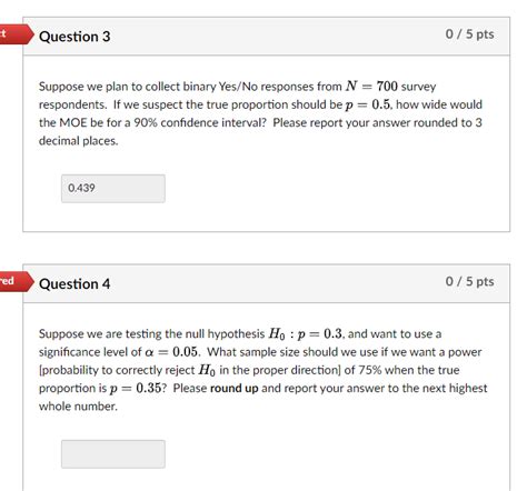 Solved Suppose We Plan To Collect Binary Yes No Responses Chegg Com