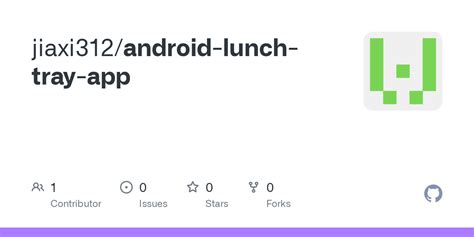 Github Jiaxi312android Lunch Tray App