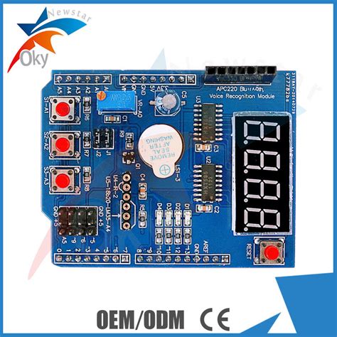 multifunctional expansion board shield for arduino based learning for