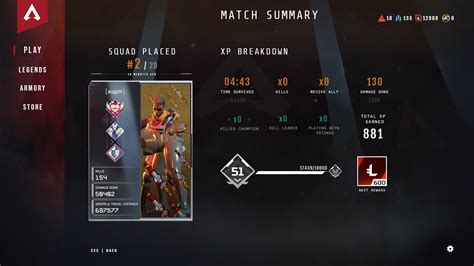 APEX LEGENDS UI REDESIGN CONCEPT Behance