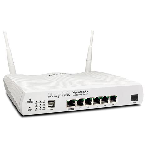 Draytek 2865ac Vdsl2 Gigabit Ethernet Wan Dual Band Router Dcdi