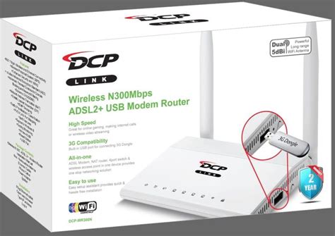 Dcp 300mbps Wireless N Adsl2 Modem Router Daraz Lk