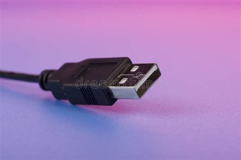 Micro USB Connector Stock Photo Image Of Macro Connector 3852980