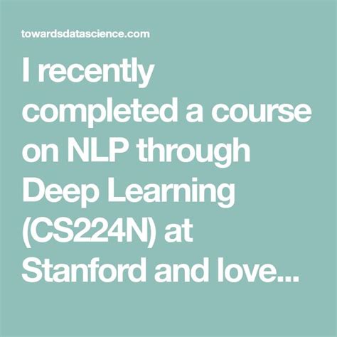 Nlp — Building A Question Answering Model Nlp Deep Learning Stanford