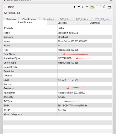 Type Parameters For Some Elements Are Not Exported Using And Issue Autodesk