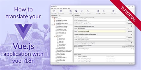 How To Translate Your Vue Js Application With Vue I N