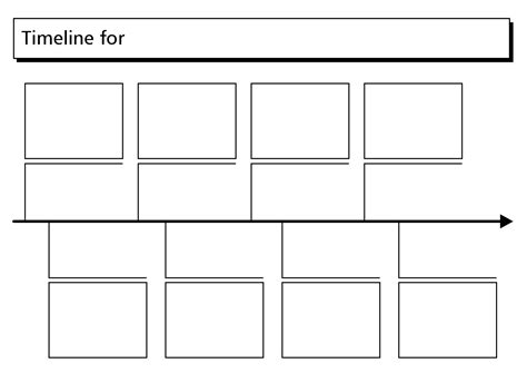 Free Printable Timeline Template Word
