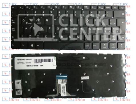 Teclado Lenovo S Isk Espa Ol Negro Click Center