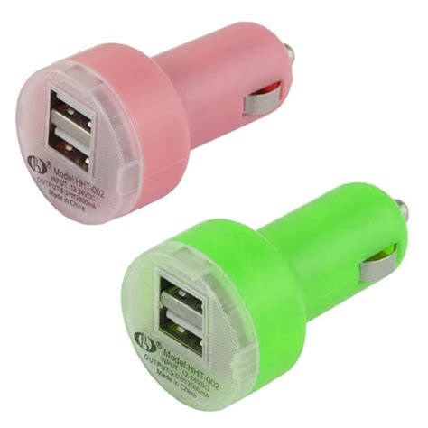 Dual USB Mini Car Charger Adapter TROULLIDES