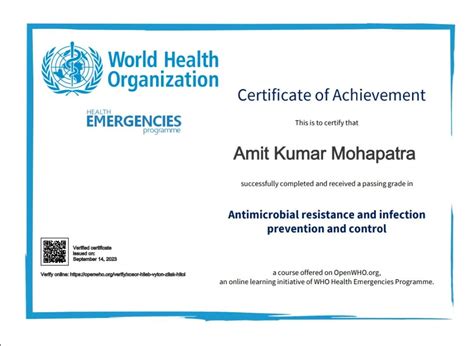 Antimicrobial Resistance Is A Great Threat To Mankind Lets Learn And Control Amit Kumar