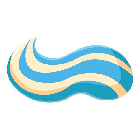 Blue And Yellow Toothpaste Swirl Spreading Out From Tube 50729666