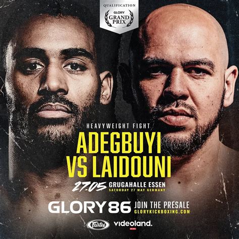 Glory 86 Fight Announcements Beyond Kickboxing