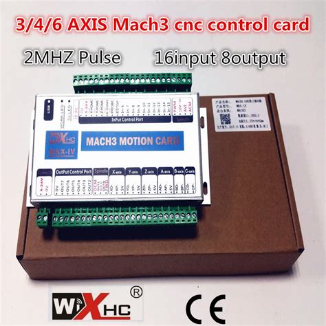High Speed MHZ AXIS Mach Cnc Motion Controller Breakout Board Input Output In CNC