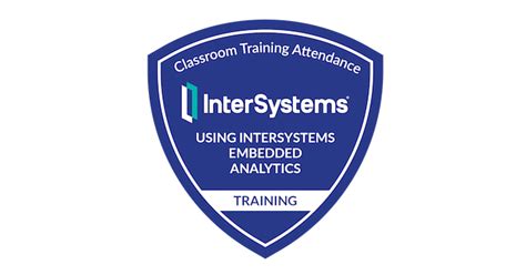Using Intersystems Embedded Analytics Training Credly