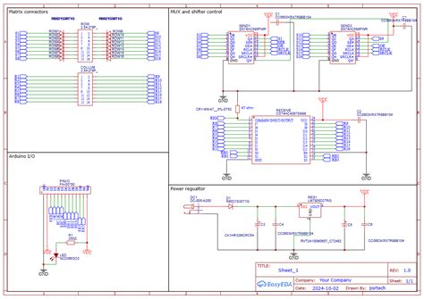 Pressure Sensor Matrix 16x16 Circuit Issue Help With High Readings Leds And Multiplexing