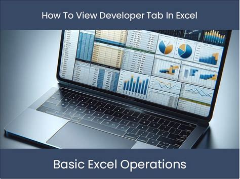 Excel Tutorial: How To View Developer Tab In Excel – DashboardsEXCEL.com