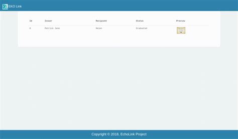 Query Credentials — Echolink 001 Documentation
