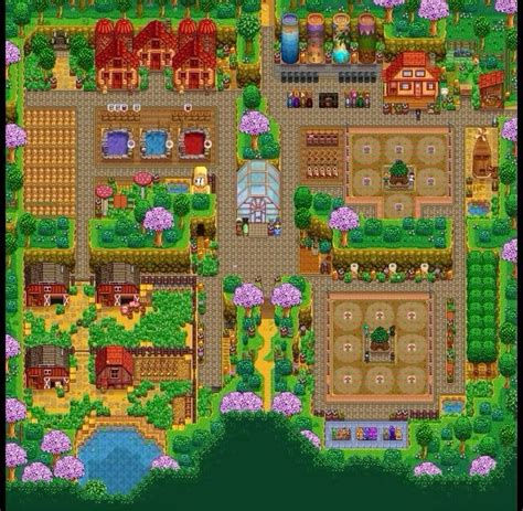 Stardew Valley Four Corners Map How To Plan Stardew Valley Farm
