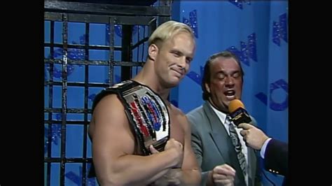 Jim Ross Interviews Stunning Stone Cold Steve Austin And Paul Heyman Wcw Saturday Night 82992
