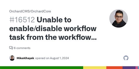 Unable To Enabledisable Workflow Task From The Workflow Editor · Issue