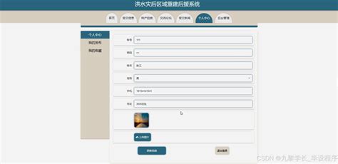 Springboot毕设 洪水灾后区域重建后援系统 程序论文 Csdn博客
