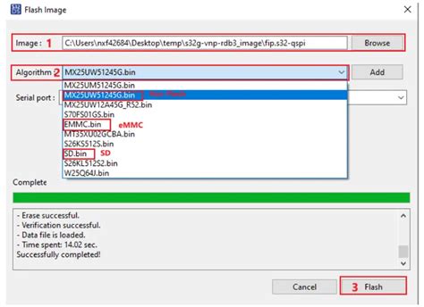 Nxp S32g Vnp Rdb3 Flashing Binaries Board Instruction Manual