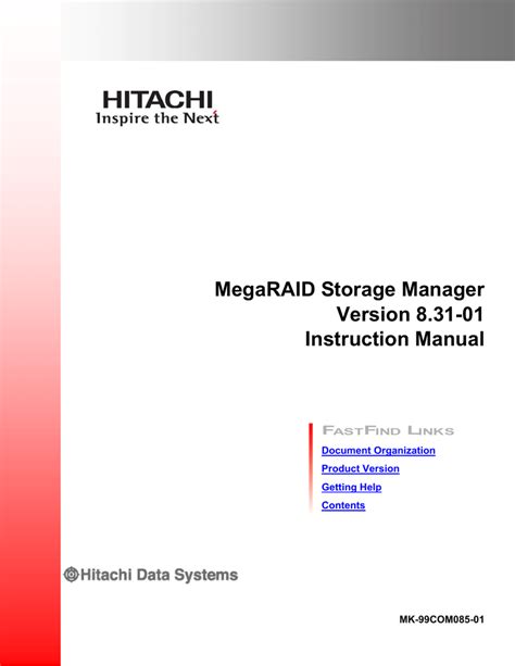 MegaRAID Storage Manager Manualzz