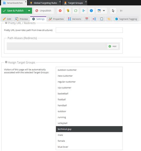 Examples For Personalization And Targeting Pimcore Development