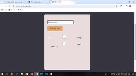 Lokesh V On Linkedin Internpe Webdevelopment Internpeinternship
