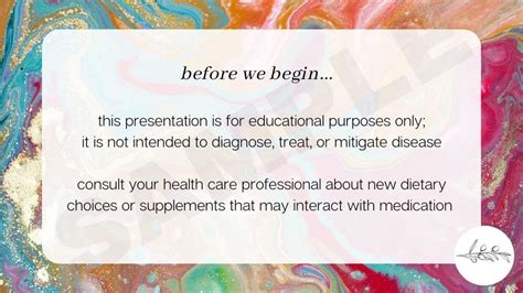 Inflammation Slides Customizable Nutrition Education Materials Made Whole Nutrition