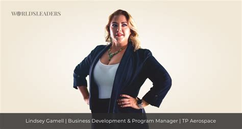 Lindsey Gamell Is A Influencer Women In Aerospace And Aviation Industry
