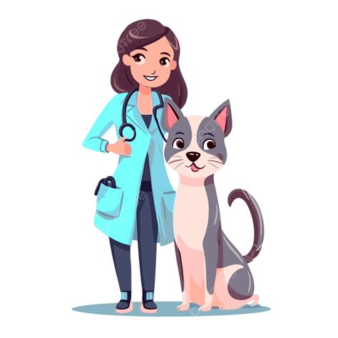 Vet Clipart Cartoon Vets Animal Doctor Veterinarian With Veterinary