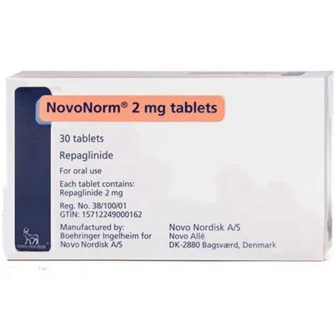 Novonorm 2 Mg Tablets At ₹ 450strip In Umred Id 2854392217055