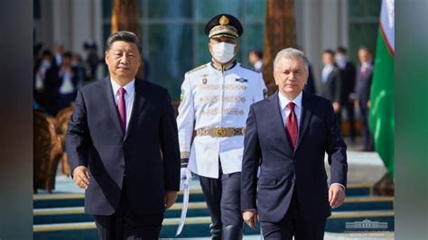 В Самарканде прошла официальная встреча лидера КНР Си Цзиньпина Darakchi Uz