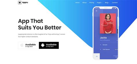 Appru ‌ Bootstrap‌ ‌html5‌ ‌mobile‌ ‌app‌ ‌website‌ ‌ Template‌ Mg Technologies