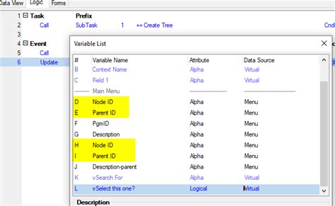 New Feature In Magic Xpa 48 Variable Id In Data View Tilens Tech Blog