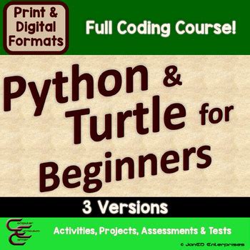 Python AND Turtle Coding Version Full Course For Beginners By Computer Corner