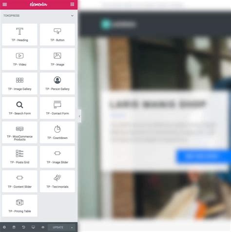 tokopressid widgets for elementor wordpress plugin tokopressid