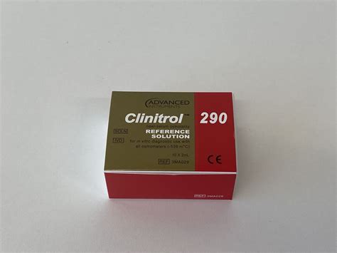 New Advanced Box Of 10 Clinitrol 290 3ma029 Exp2025 06 A12 Clinitrol