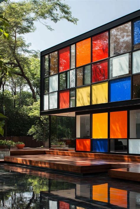 50 Vibrant Color Architecture Designs That Pop