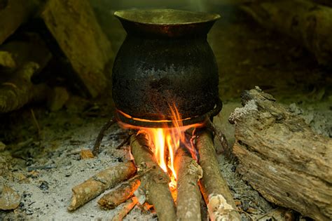 밤에 나무를 굽기 산의 자연에서 관광 캠프에서 캠프 파이어 관광에 대한 스톡 사진 및 기타 이미지 관광 노랑 모닥불 Istock